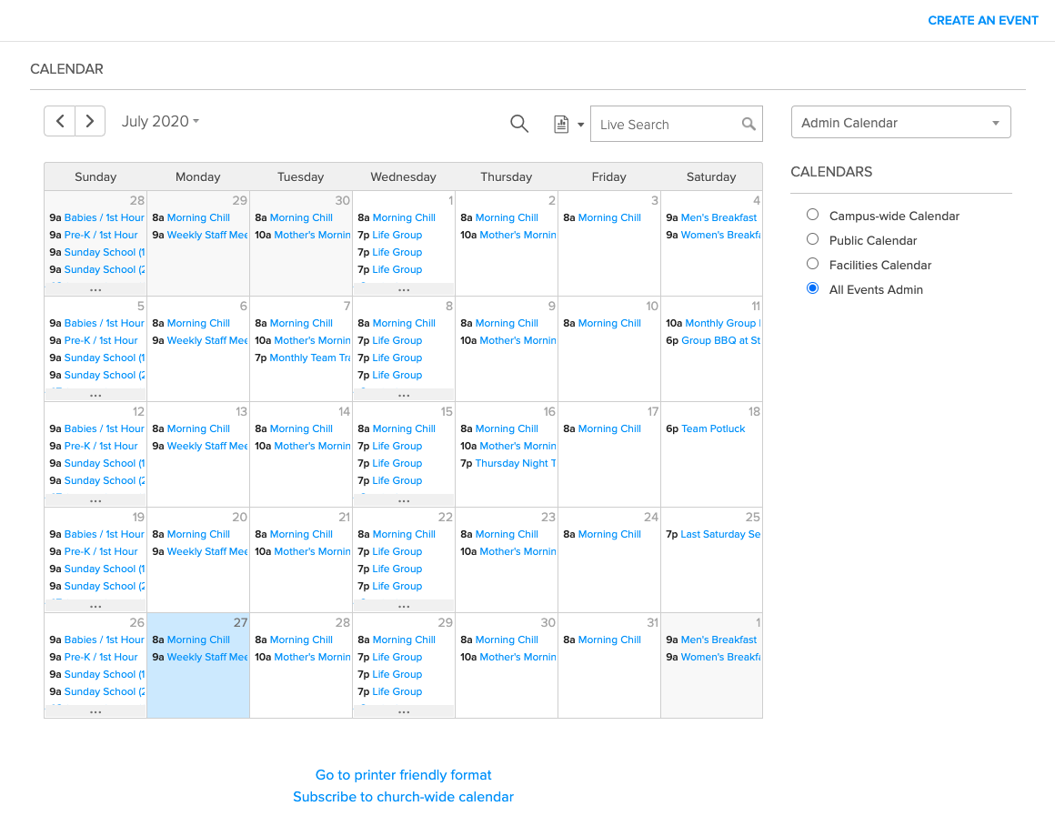 Learning about Calendars