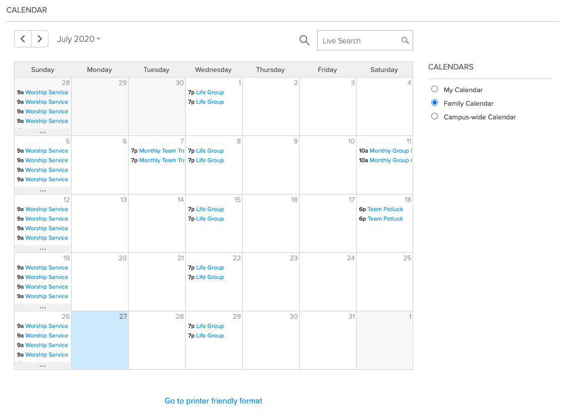Learning about Calendars