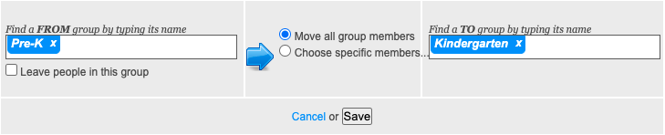 How to Use Group Promotion