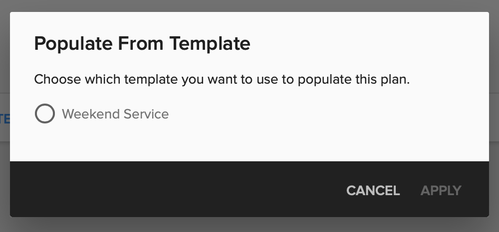 How to Create and Use Service Plan Templates