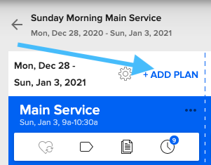 How to Add a Service Plan to a Schedule