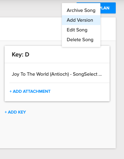 How to Create and Use Song Versions