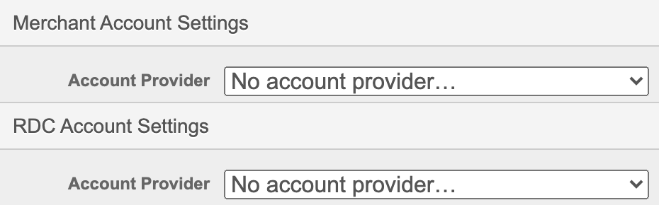How to Set Financial Settings