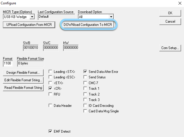 How to Setup a MICR Reader