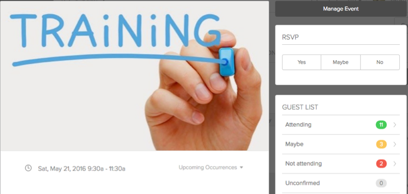 How to Use Event Registrations