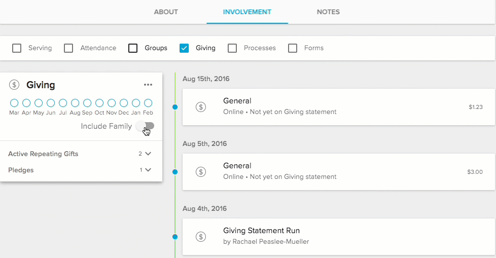 FAQ - Giving Statements (Pushpay ChMS, previously CCB)