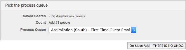 How to Add Profiles to a Process Queue