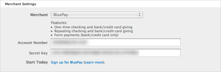 How to Setup BluePay