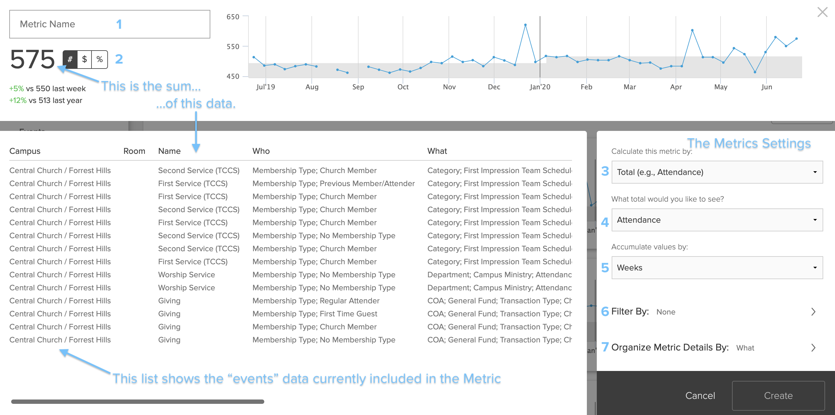How to Create and Edit Metrics