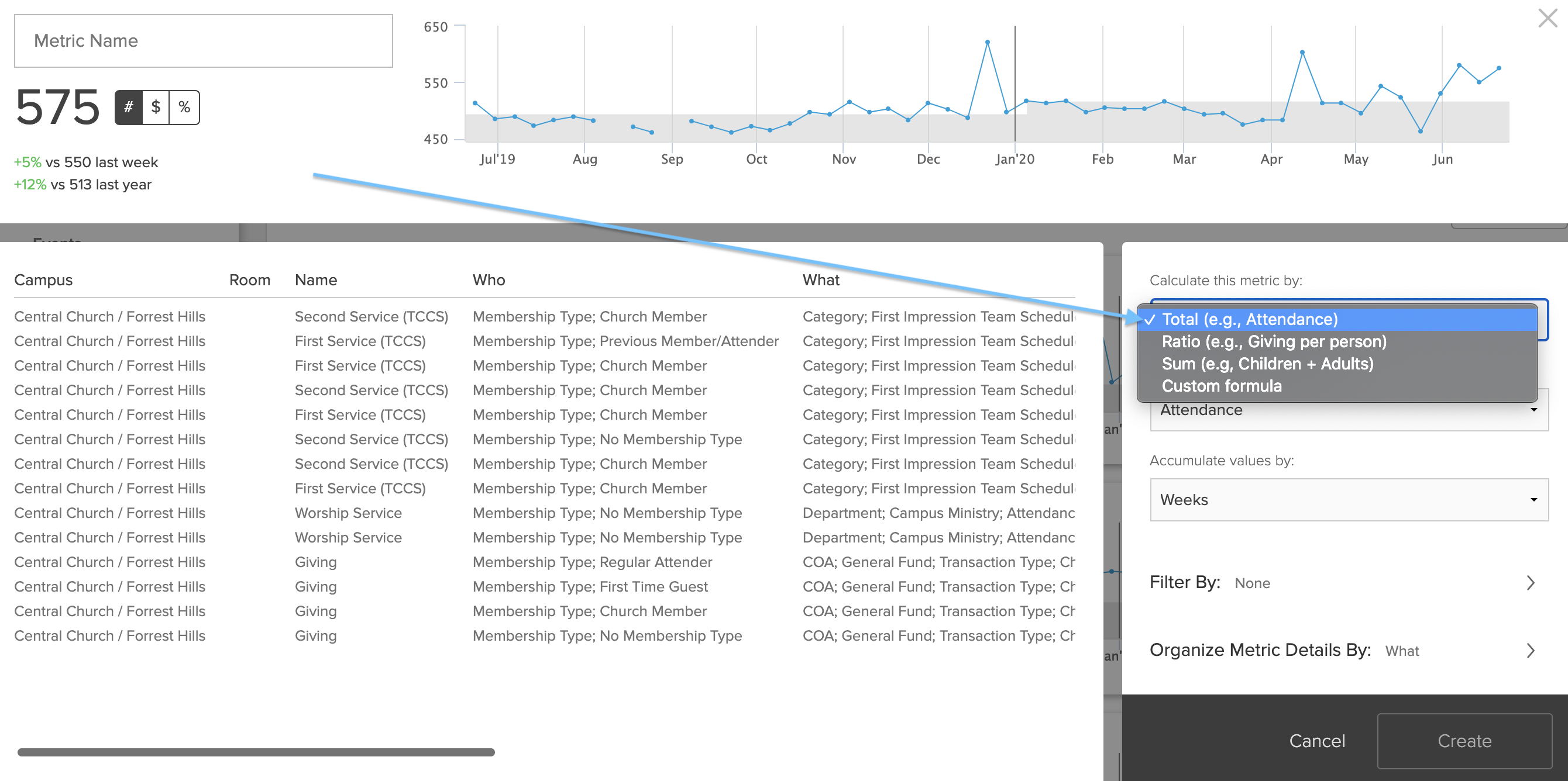 How to Create and Edit Metrics
