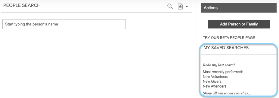 How to Create An Advanced Search (Classic Search)