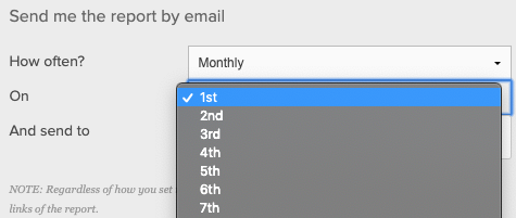 How to Schedule a Report