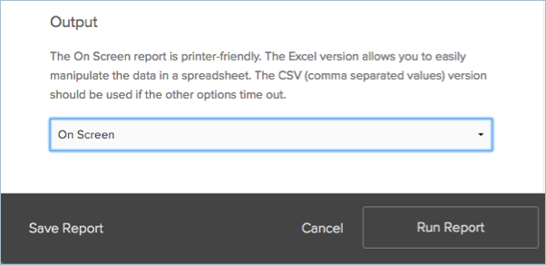 How to Use System Reports