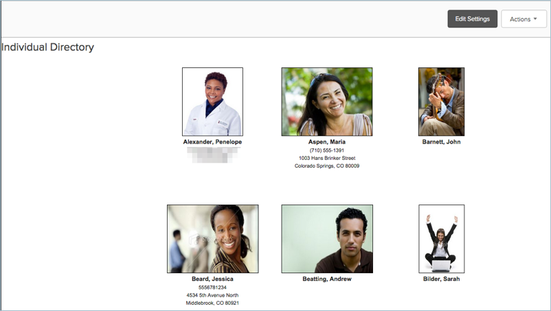 Learning about People Reports