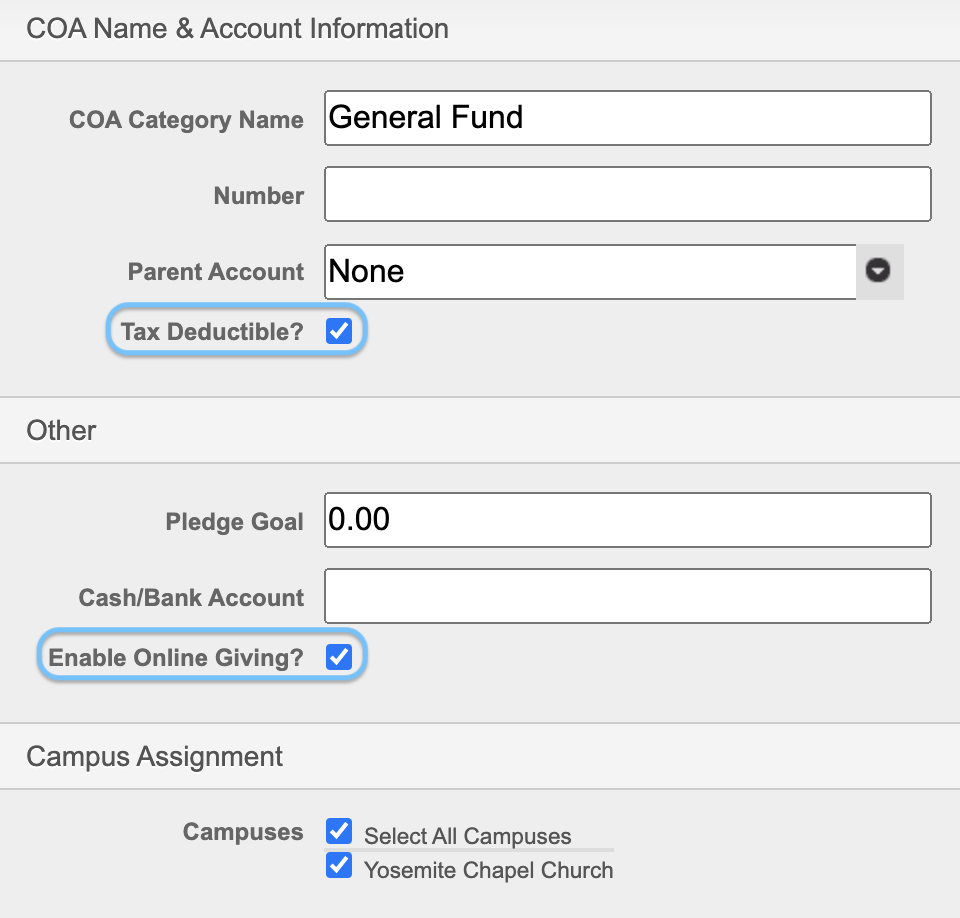 How to Setup Chart of Accounts