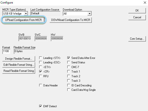 How to Setup a MICR Reader